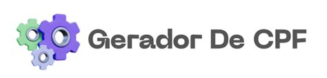 Gerador De Cpf Gerar Cpf Válido E Aleatório