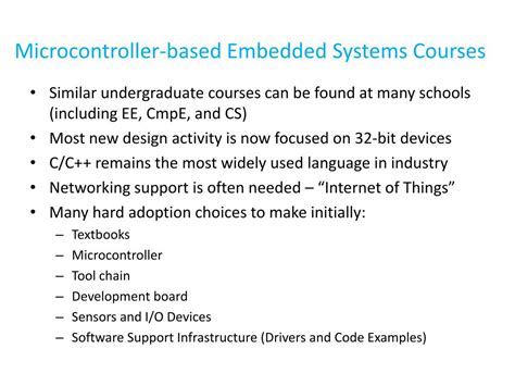 PPT Using A Web Approach For Embedded Microcontroller Systems PowerPoint Presentation ID