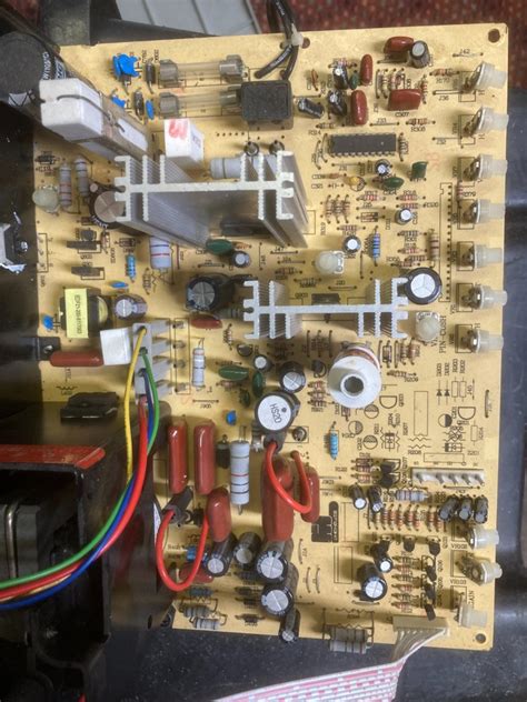 Unknown Monitor Distorted Picture PCB Monitor Repair Logs Aussie Arcade