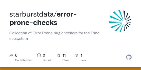github starburstdata error prone checks collection of error prone