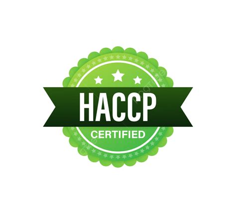 Haccp Vector Png Images Haccp Certified Icon On White Background Certificate Standard