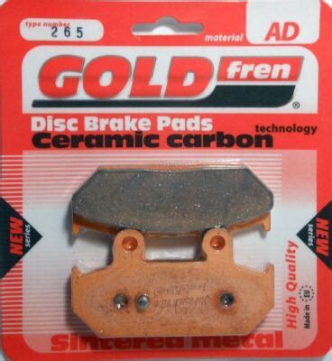 Goldfren Brake Pads 265ad Fa412 Ebay