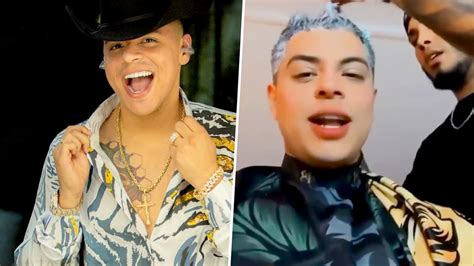Eduin Caz De Grupo Firme Hace Drástico Cambio De Look Parece