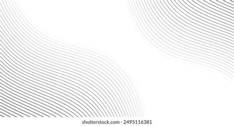Abstract Monochrome Line Texture Background Minimal Stock Vector Royalty Free 2495116381