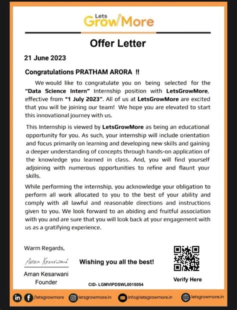 Pratham Arora On Linkedin Datascience Intern