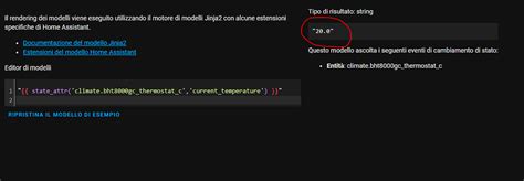 create a new entity of type temperature sensor templates home