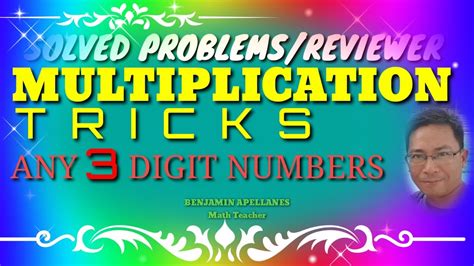 3x3 DIGITS MULTIPLICATION TRICKS YouTube