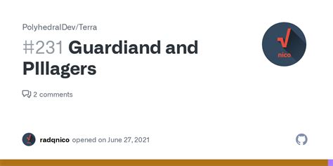 Guardiand And PIllagers Issue PolyhedralDev Terra GitHub