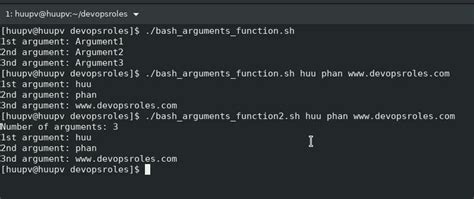 Bash Script Arguments Into A Function DevopsRoles Com Top 1