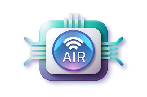 3d Ai Sensor Icon For Manufacturing Monitoring Perfect For Isolated