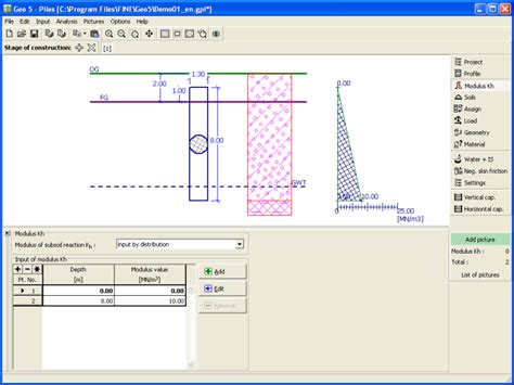 Geo5 Pile [geotechnical Design Software Deep Foundation] Geotechpedia