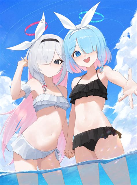 Weimiaw Arona Blue Archive Plana Blue Archive Blue Archive Absurdres Commentary Request