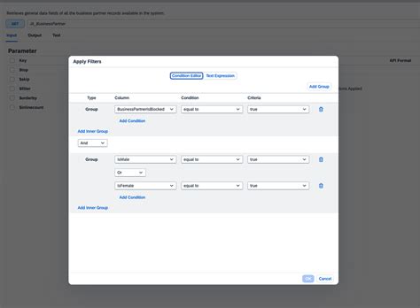 Creating Odata Filter Expressions In Sap Build Ac Sap Community