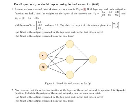 Solved For All Questions You Should Respond Using Decimal Chegg