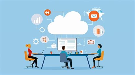 Premium Photo Three Men Are Working On Computers In A Room