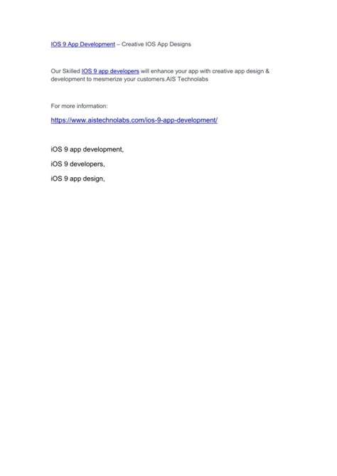 Ppt Guidelines For Building Your First Ios App Powerpoint