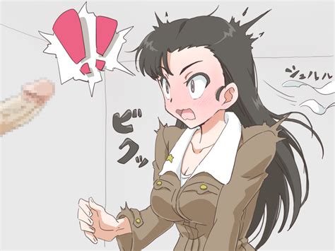 Rule 34 Black Hair Blush Blushing Breasts Camekirin Censored Censored
