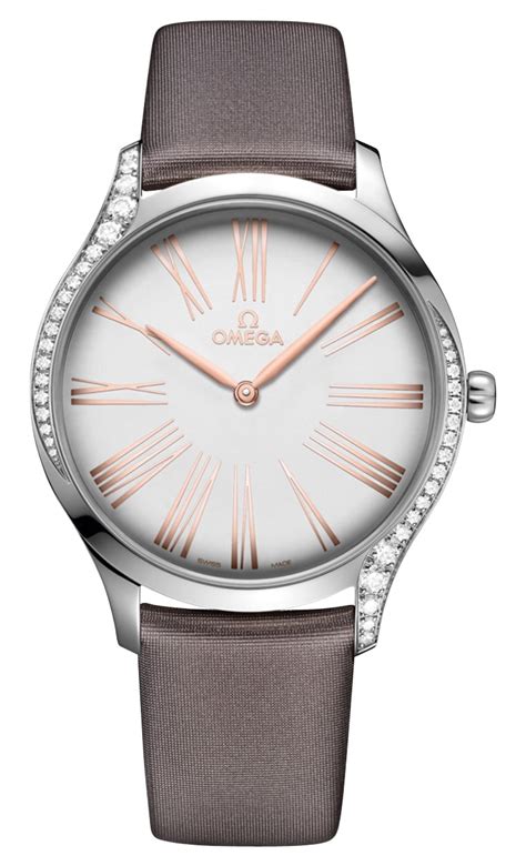 Omega De Ville Tresor Quartz 39 Mm Quartz Silver Dial Steel Mens Watch