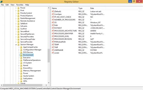 How To See Names And Values Of Environment Variables In Windows 8 And Windows 7
