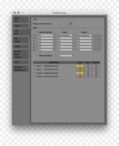 Connect A Yamaha Keyboard To Ableton Live Midi To Osc Convert Windows Clipart PikPng