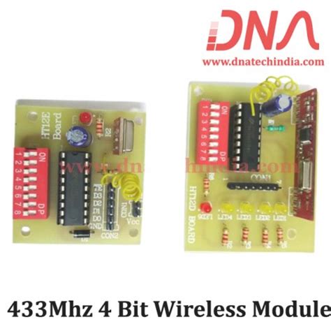 Buy Online Mhz Bit Wireless Module At Low Cost In India From DNA Technology Nashik