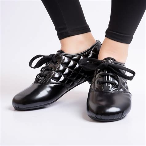 Premium Photo Jazz Quilted Dance Shoes
