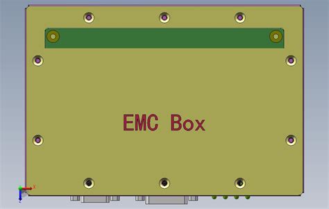 电磁屏蔽机箱solidworks 2015模型图纸免费下载 懒石网