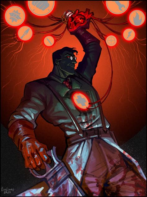Medic And Red Medic Team Fortress 2 Drawn By Boalizard Danbooru