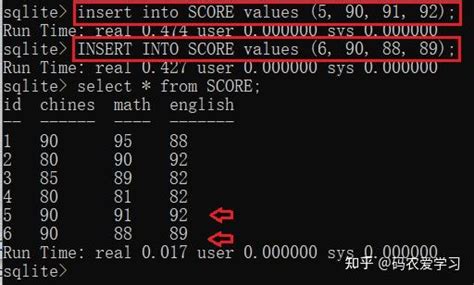 玩转sqlite4:sqlite数据插入与查看 知乎 玩转sqlite4:sqlite数据插入与查看 知乎