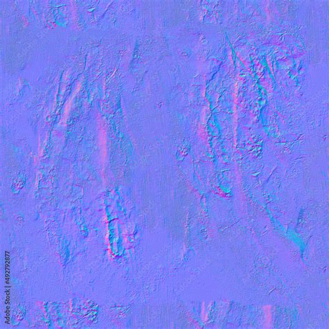 Crack And Mud Floor Tiled Texture Normal Map Ilustração Do Stock