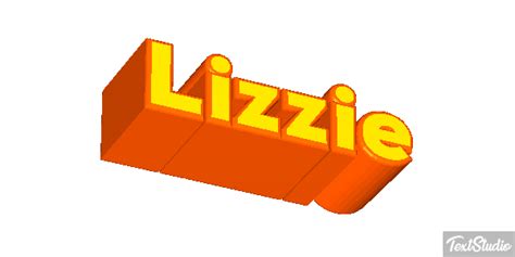 Lizzie Name Animated  Logo Designs
