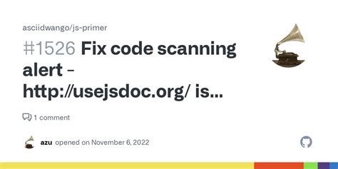 Fix Code Scanning Alert Is Dead Request To