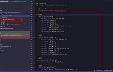 spring springboot中使用mybatis plusdemo1 springboot mybatis plus github csdn博客