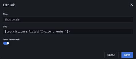 Bmc Helix Dashboards Variables On Hyperlinks Issues With Special Characters Knowledge