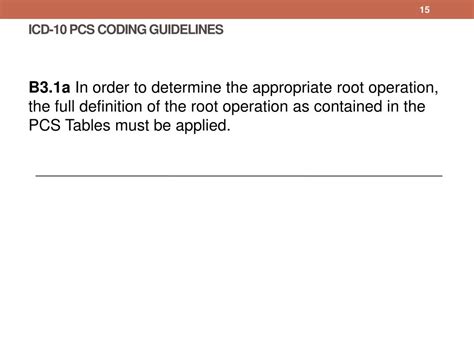 PPT ICD PCS Coding Procedures Common To All Facilities PowerPoint Presentation ID