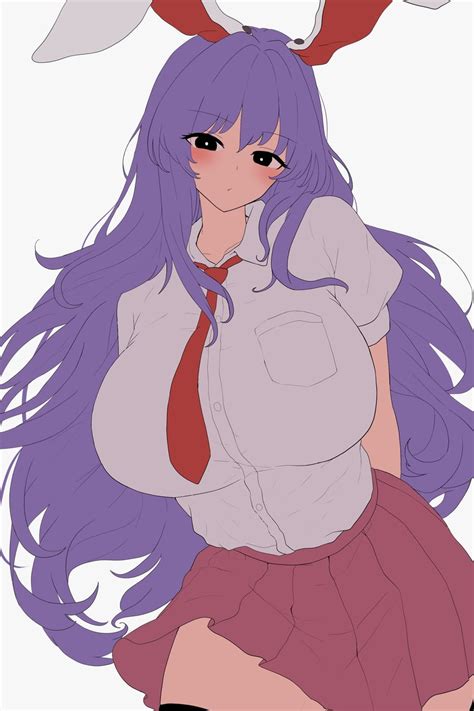 Reisen Udongein Inaba Touhou Drawn By Moriforest1040 Danbooru