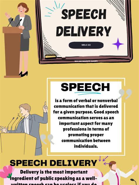 Speech Delivery Pdf Speech Stress Linguistics