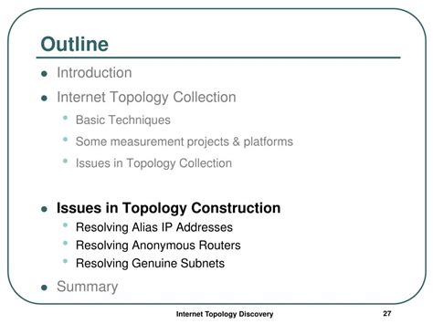 Ppt Router Level Internet Topology Mapping Powerpoint Presentation Free Download Id 3114617