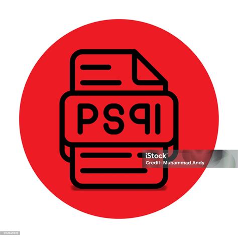 Psql File Type Icon Files And Document Format Extension With An Outline