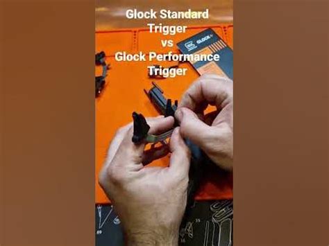 Glock standard trigger vs Glock performance trigger - YouTube