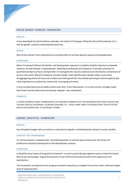 Gender Analytical Framework Docx