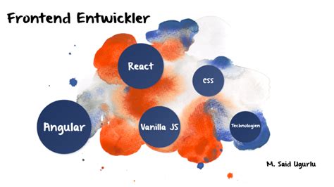 Frontend Entwickler By S Uğurlu On Prezi