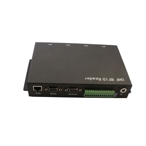 Lector Industrial RFID UHF De Cuatro Puertos De Alto Rendimiento Protocolo Modbus RS RS TCP