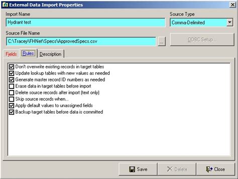 Create An Import Definition That Merges External Data With Existing Records