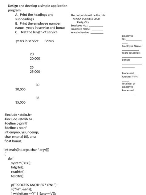 loop do while sample in c pdf computer programming software engineering