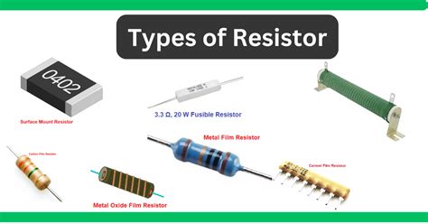 What Is A Resistor Different Types Of Resistors