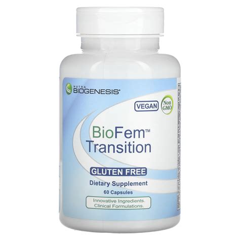Nutra Biogenesis Biofem Transition 60 Capsules