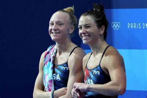 Us Divers Kassidy Cook Sarah Bacon Win Olympic Silver Medal
