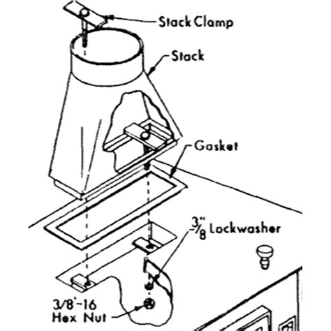 Appalachian Stove Transitional Stack Assembly 36bw 9s31214