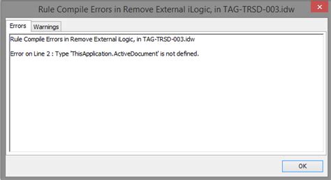 Solved Can A Rule Be Removed From Event Triggers Through Ilogic Autodesk Community